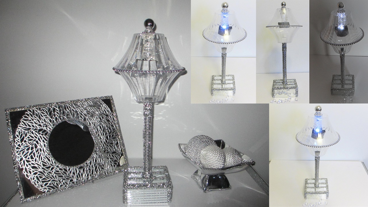 Beautiful Solar-Powered Table Lamp (Dollar Tree DIY)